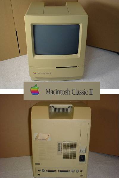 030 ジャンク品 Macintosh Classic Ⅱ(68k)｜売買されたオークション情報、yahooの商品情報をアーカイブ公開 ...