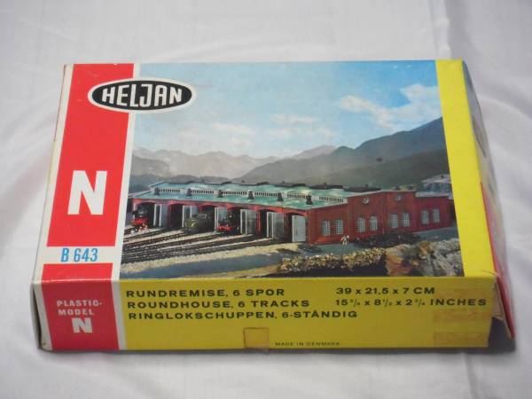 ヘルヤン HELJAN B643 ラウンドハウス 扇形機関庫組み立てキット(建物)｜売買されたオークション情報、yahooの商品情報を ...