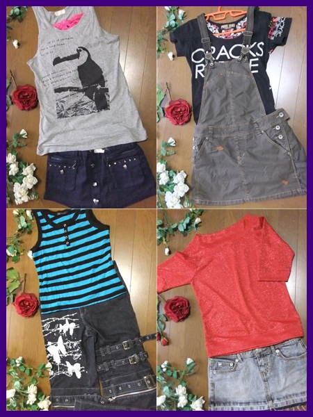 B23-899 JC JK ポップティーン系ギャル 福袋50着 ブランド(レディースファッション)｜売買されたオークション情報、yahooの商品情報をアーカイブ公開 - オークファン ...