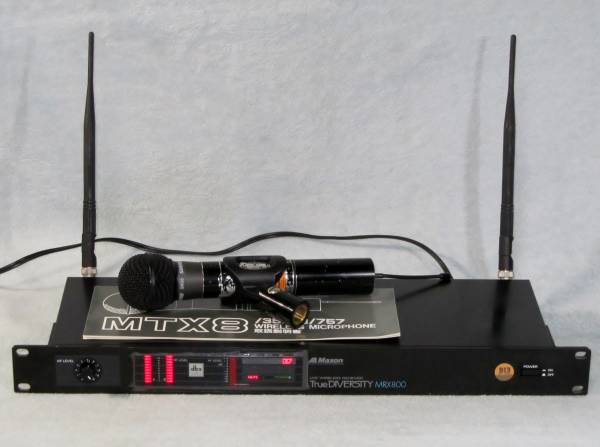 Maxon マクソン mrx800 Shure シュアー sm58 ワイヤレス 13ch(ダイナミックマイク)｜売買されたオークション情報 ...