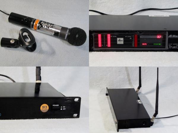 Maxon マクソン mrx800 Shure シュアー sm58 ワイヤレス 13ch(ダイナミックマイク)｜売買されたオークション情報 ...