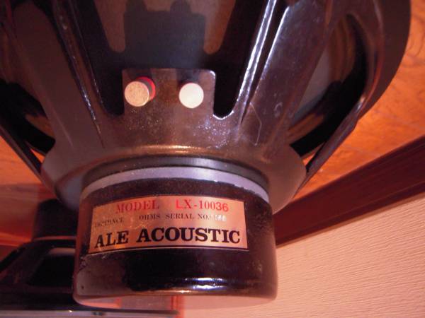 ALE ACOUSTIC エール音響 LX-10036 15インチ ウーファー(一般)｜売買されたオークション情報、yahooの商品情報を ...