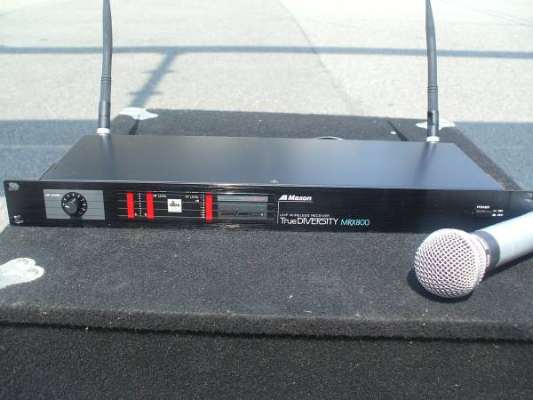 Maxon MRX800 ワイヤレス受信機 SHURE SM58 マイク セット(ダイナミックマイク)｜売買されたオークション情報、yahoo ...