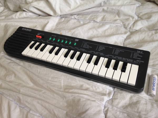 CASIO SA-2 ミニミニ鍵盤 超小型キーボード CASIOTONE(カシオ)｜売買されたオークション情報、yahooの商品情報を ...