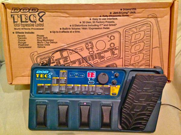 DOD TEC8 マルチエフェクター Manufacted in USA イングヴェイ(マルチエフェクター)｜売買されたオークション情報、yahooの商品情報をアーカイブ公開 - オークファン ...