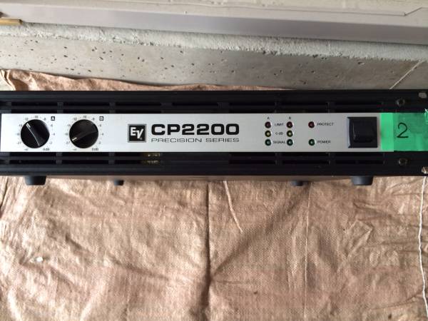 EV Electro-Voice エレクトロボイス CP2200 ②(パワーアンプ)｜売買されたオークション情報、yahooの商品情報を ...
