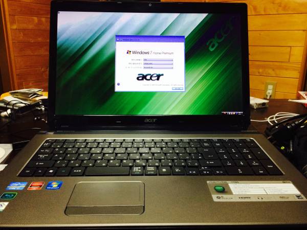 acer ASPIRE 7750G-H78H/LK 2inストレージハイスペックノート(17インチ～)｜売買されたオークション情報、yahoo ...