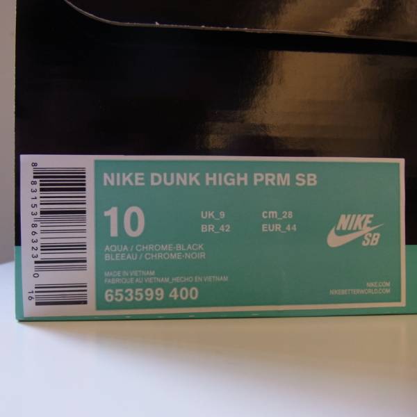 NIKE SB DUNK HIGH PREMIUM SB DIAMOND TIFFANY ティファニー(28.0cm)｜売買されたオークション ...