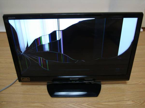 SHARP AQUOS LED 22型液晶テレビ LC-22K9 13年製 ジャンク品(液晶)｜売買されたオークション情報、yahooの商品情報をアーカイブ公開 - オークファン（aucfan ...