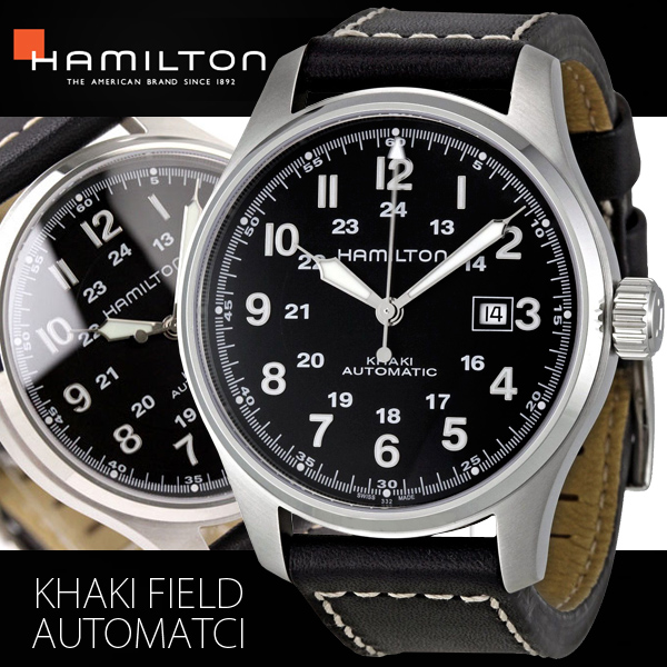 1年保証 HAMILTON カーキ フィールド 自動巻き腕時計 H70625533(カーキ)｜売買されたオークション情報、yahooの商品情報 ...