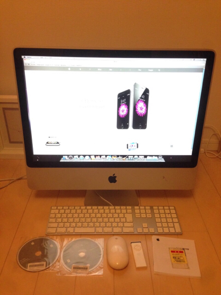 iMac 24インチ Mid 2007 /core2Duo 2.8GHz /500GB/ 4GB(iMac)｜売買されたオークション情報、yahooの商品情報をアーカイブ公開 - オークファン ...