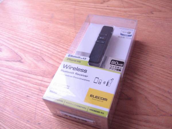 /ELECOM Wireless Bluetooth Receiver 黒/LBT-AVPAR400BK(ハンズフリーキット)｜売買されたオークション情報、yahooの商品情報をアーカイブ公開 ...