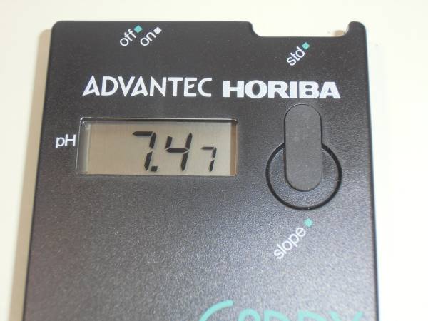 I367 ADVANTEC HORIBA コンパクト pHメーター CARDY C-1(環境測定器)｜売買されたオークション情報、yahooの ...