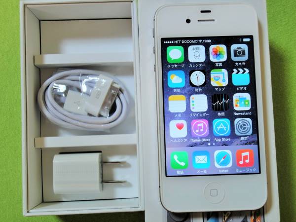 SIMフリー iPhone 4S 32GB ホワイト 格安SIM MVNO 海外利用可能(iPhone 4S)｜売買されたオークション情報 ...