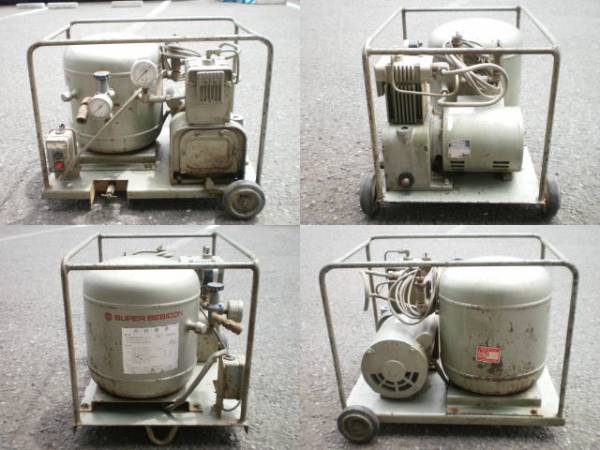 日立 激安 スーパーベビコン エアーコンプレッサー 0.4SU-8SF(コンプレッサー)｜売買されたオークション情報、yahooの商品情報を ...