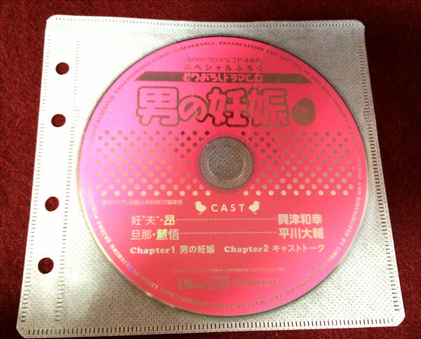 BLCD 男の妊娠 JUNK BOYなつやすみ号2013年07月付録CD(CDブック)｜売買されたオークション情報、yahooの商品情報をアーカイブ公開 - オークファン（aucfan.com）