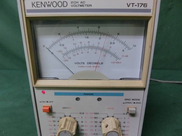 KENWOOD VT-176 2CH AC VOLTMETER ボルトメーター TEXIO(その他)｜売買されたオークション情報、yahooの ...