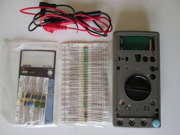 Sanwa/サンワ デジタルマルチメーターキットTK-710未組み立て品(電気計測器)｜売買されたオークション情報、yahooの商品情報をアーカイブ公開 - オークファン（aucfan.com）