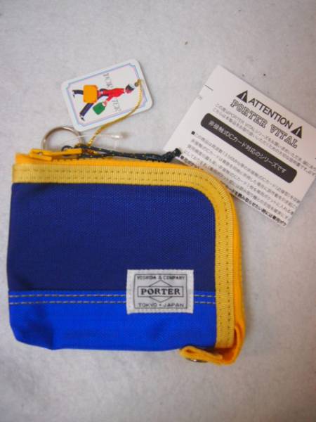 ポーター PORTER ナイロン VITAL バイタル コインケース(財布)｜売買されたオークション情報、yahooの商品情報をアーカイブ公開 ...