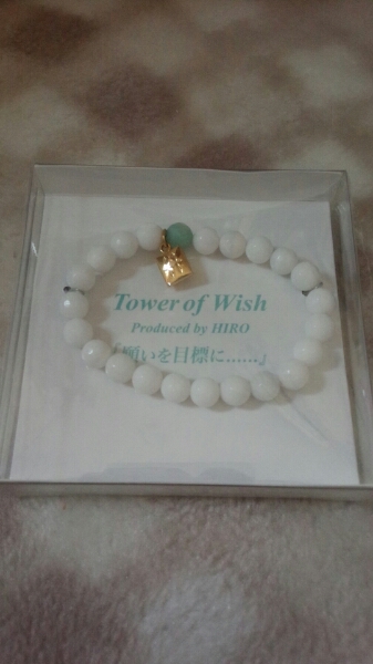 EXILE HIRO produce パワーストーンブレスレット TOW 2011(その他)｜売買されたオークション情報、yahooの商品情報をアーカイブ公開 - オークファン（aucfan.com）
