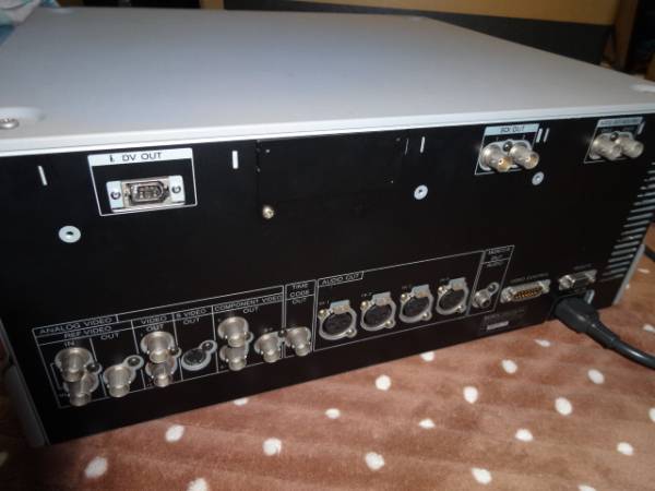 SONY業務用DVCAMプレーヤーRS422制御DSR-1600(プロ用、業務用)｜売買されたオークション情報、yahooの商品情報を ...