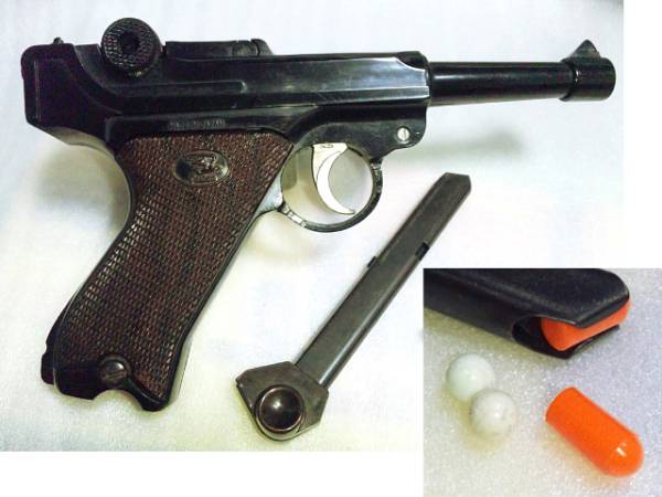 昭和玩具銃 ファルコン クラウン ルガー P08 のような…(モデルガン)｜売買されたオークション情報、yahooの商品情報をアーカイブ公開 - オークファン（aucfan.com）