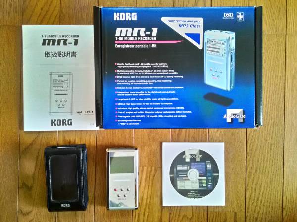 KORG MR-1 1bit mobile recorder DSD 2.8Mhz PCM 192Khz(ICレコーダー)｜売買された ...