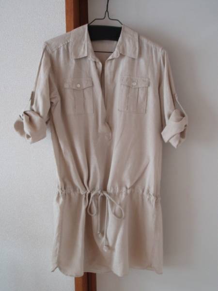 Spick&Span スピック＆スパン リネンシャツワンピース(ワンピース)｜売買されたオークション情報、yahooの商品情報をアーカイブ公開 - オークファン（aucfan.com）