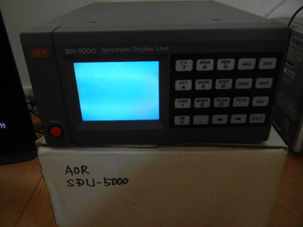 AOR SDU-5000 受信機用 Spectrum Display Unit ジャンク(受信機)｜売買されたオークション情報、yahooの ...