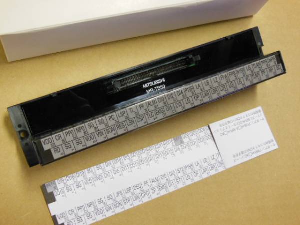 カード ヤフオク! - 三菱電機(MITSUBISHI) MR-TB50 中継端子台 (50ピ... からお