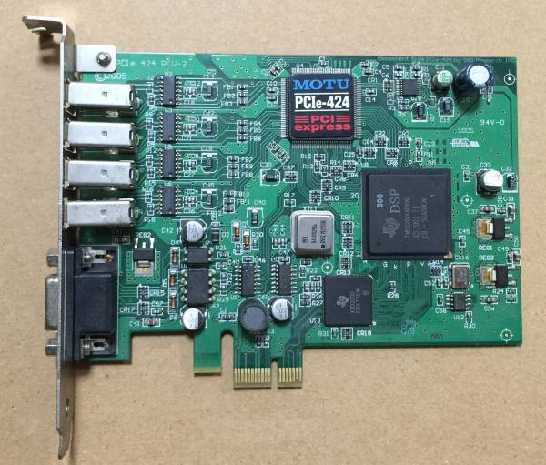 MOTU PCIe-424 ジャンク(オーディオインターフェース)｜売買されたオークション情報、yahooの商品情報をアーカイブ公開 ...