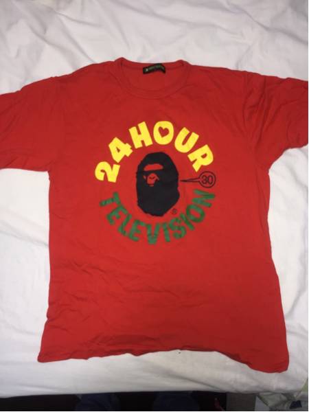 APE エイプ 24時間テレビ NIGO(Lサイズ)｜売買されたオークション情報、yahooの商品情報をアーカイブ公開 - オークファン（aucfan.com）