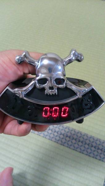 VAMPS SKULL ALARM CLOCK スカルエンブレム型アラーム時計(L'Arc-en-Ciel)｜売買されたオークション情報 ...