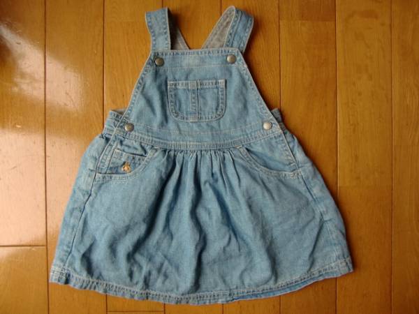 GAP ジャンパースカート 80cm ギャップ デニム スカート(80（75～84cm）)｜売買されたオークション情報、yahooの商品情報をアーカイブ公開 - オークファン（aucfan.com）