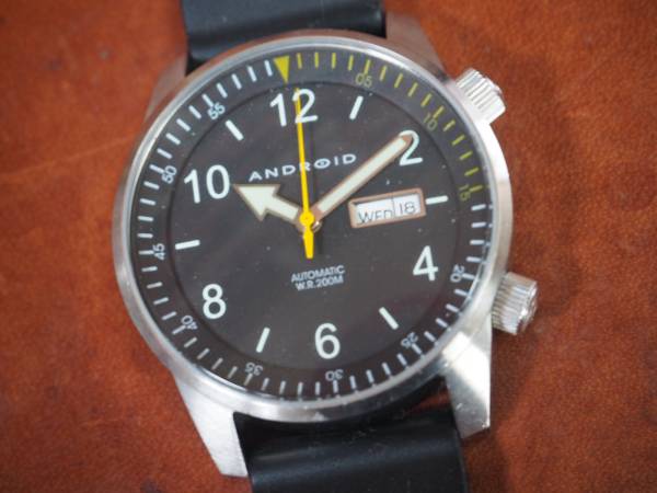 ANDROID アンドロイド AD267 オクトパス Octpus(3針＋カレンダー)｜売買されたオークション情報、yahooの商品情報を ...