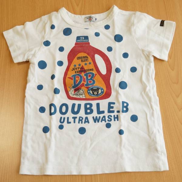 ミキハウス ダブルB 水玉のTシャツ 120cm(ミキハウス)｜売買されたオークション情報、yahooの商品情報をアーカイブ公開 - オークファン（aucfan.com）