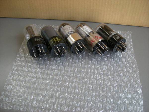 真空管：GT管 5本セット 5GK3 6AC5 6AC7 6AU5(真空管)｜売買されたオークション情報、yahooの商品情報をアーカイブ公開 ...