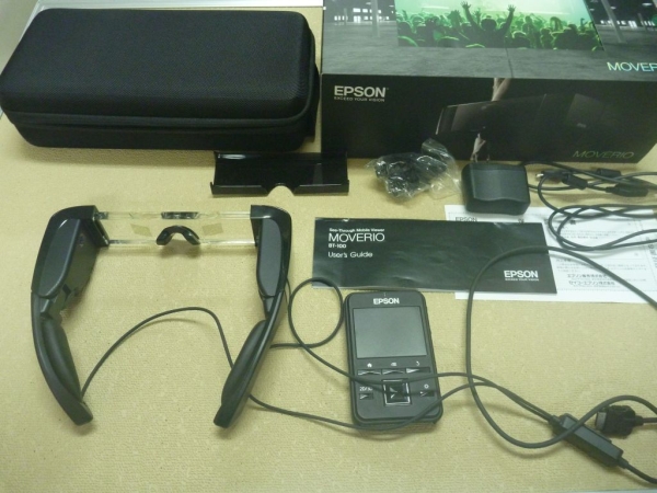 EPSON MOVERIO BT-100(映像機器)｜売買されたオークション情報、yahooの商品情報をアーカイブ公開 - オークファン（aucfan.com）