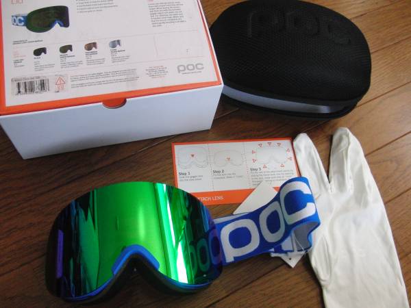 POC LID ポック リッド ゴーグル TERBIUM BLUE(ゴーグル)｜売買されたオークション情報、yahooの商品情報をアーカイブ ...