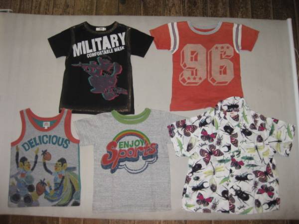 WASK ワスク 110cm 5点セット(半袖Tシャツ)｜売買されたオークション情報、yahooの商品情報をアーカイブ公開 - オークファン（aucfan.com）