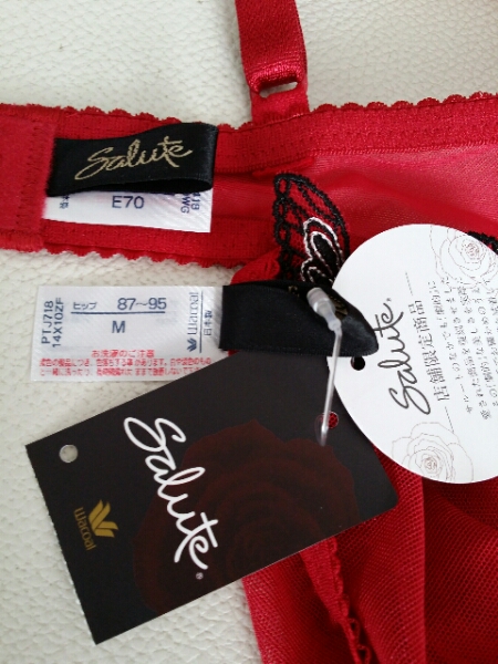 サルート 愛人 店舗限定 E70＋ショーツM RE 赤(70)｜売買されたオークション情報、yahooの商品情報をアーカイブ公開 - オークファン（aucfan.com）