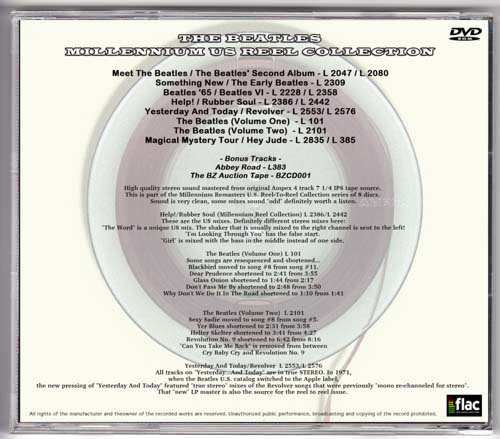 The Beatles - Millennium US Reel Collection / Flac / DVD-ROM(その他)｜売買された ...
