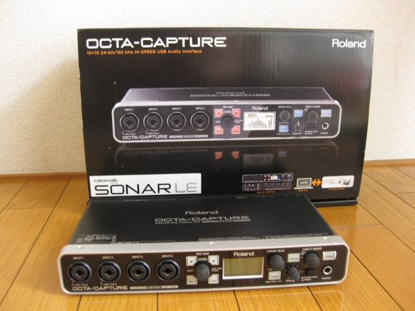 ROLAND OCTA-CAPTURE インターフェース(オーディオインターフェース)｜売買されたオークション情報、yahooの商品情報を ...