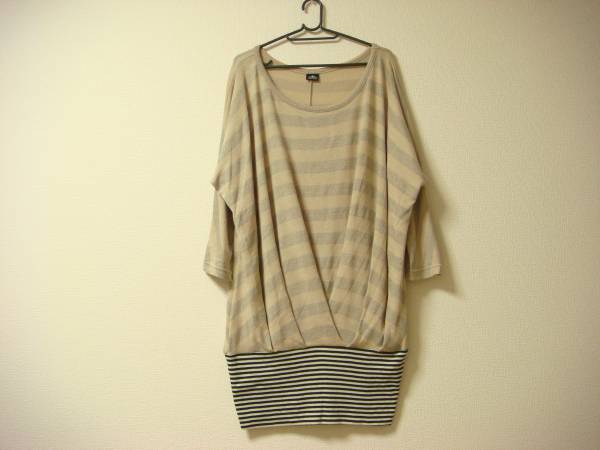 SWEET ROUGE ラメボーダー 超ゆったりワンピース(Mサイズ)｜売買されたオークション情報、yahooの商品情報をアーカイブ公開 ...