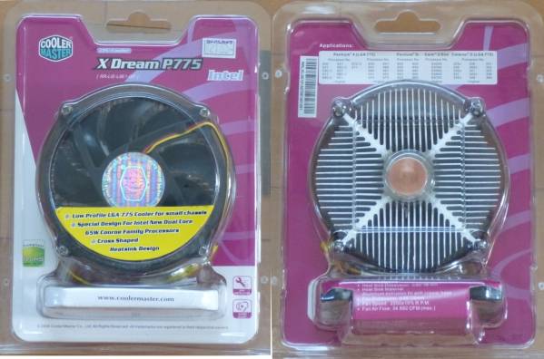 COOLER MASTER X Dream P775 LGA775CPUクーラー(CPUクーラー)｜売買されたオークション情報、yahooの ...