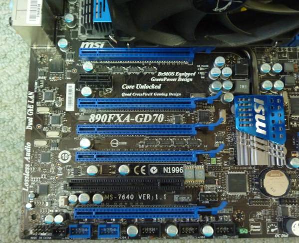 msi 890FXA-GD70 MS-7640 AMD 890FX+SB850搭載マザーボード(MSI)｜売買されたオークション情報 ...