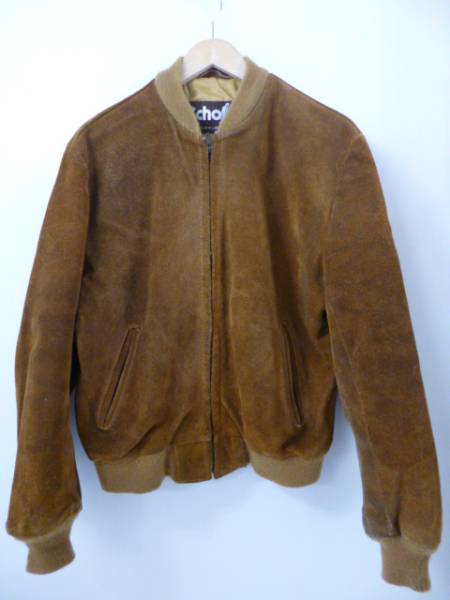 132 Schottショット スエードレザージャケット サイズ40(その他)｜売買されたオークション情報、yahooの商品情報をアーカイブ公開 - オークファン（aucfan.com）