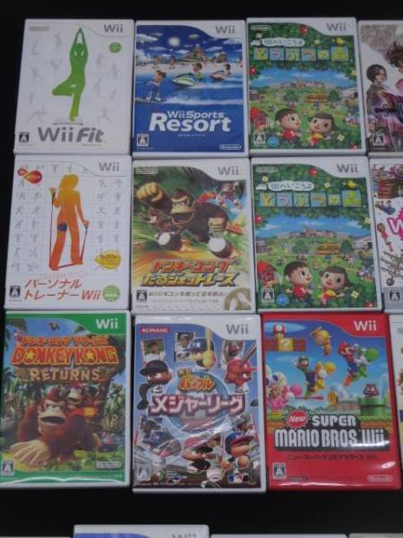 a4282 Wiiソフト まとめて全30本 おまけあり ジャンク扱い(その他)｜売買されたオークション情報、yahooの商品情報をアーカイブ ...