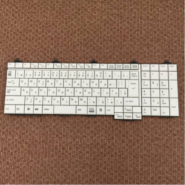 FUJITSU A552/EX 白 日本語キーボード テンキー付き(ノートパソコン用)｜売買されたオークション情報、yahooの商品情報を ...