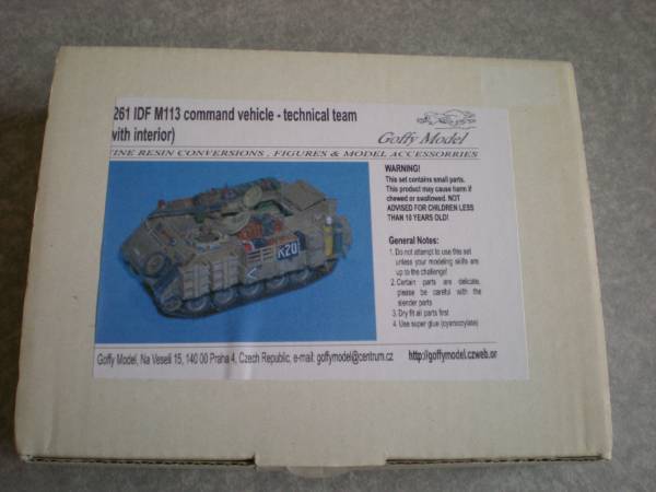 1/72 Goffy Model製 M113指揮車(装甲兵員輸送車（APC）)｜売買されたオークション情報、yahooの商品情報をアーカイブ ...